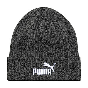 PUMA Evercat Logo Beanie, Black, One Size