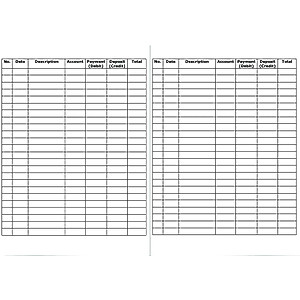 Accounting Ledger Book: Simple Accounting Ledger for Bookkeeping