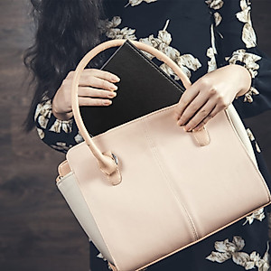 Amazon Brand - Pinzon Folding Portable Makeup Mirror Vanity Desk Standing for Travel Tabletop, Rectangular, 9.4" L x 6.8" W