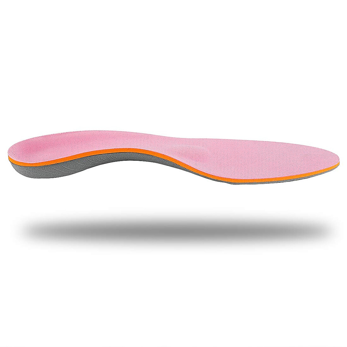 iFitna High Arch Support Orthotic Shoe Inserts for Women Full Length Pink Relief Flat Feet,Plantar Fasciitis Max Cushion Insoles