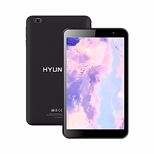 HYUNDAI Kids Tablet 8 inch - 2GB 32GB, Fast AX WiFi, Android 11 Tablet - Screen Protector, Stylus and Wire Earbuds Included