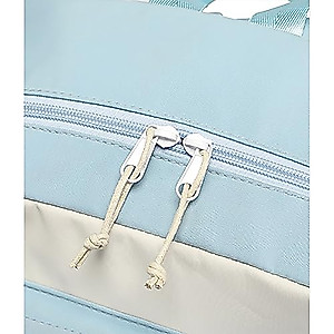 ALORVE Backpack Cute Anime Student Schoolbag Cartoon Casual Travel Bag for Boys and Girls School Season Gifts (Blue)