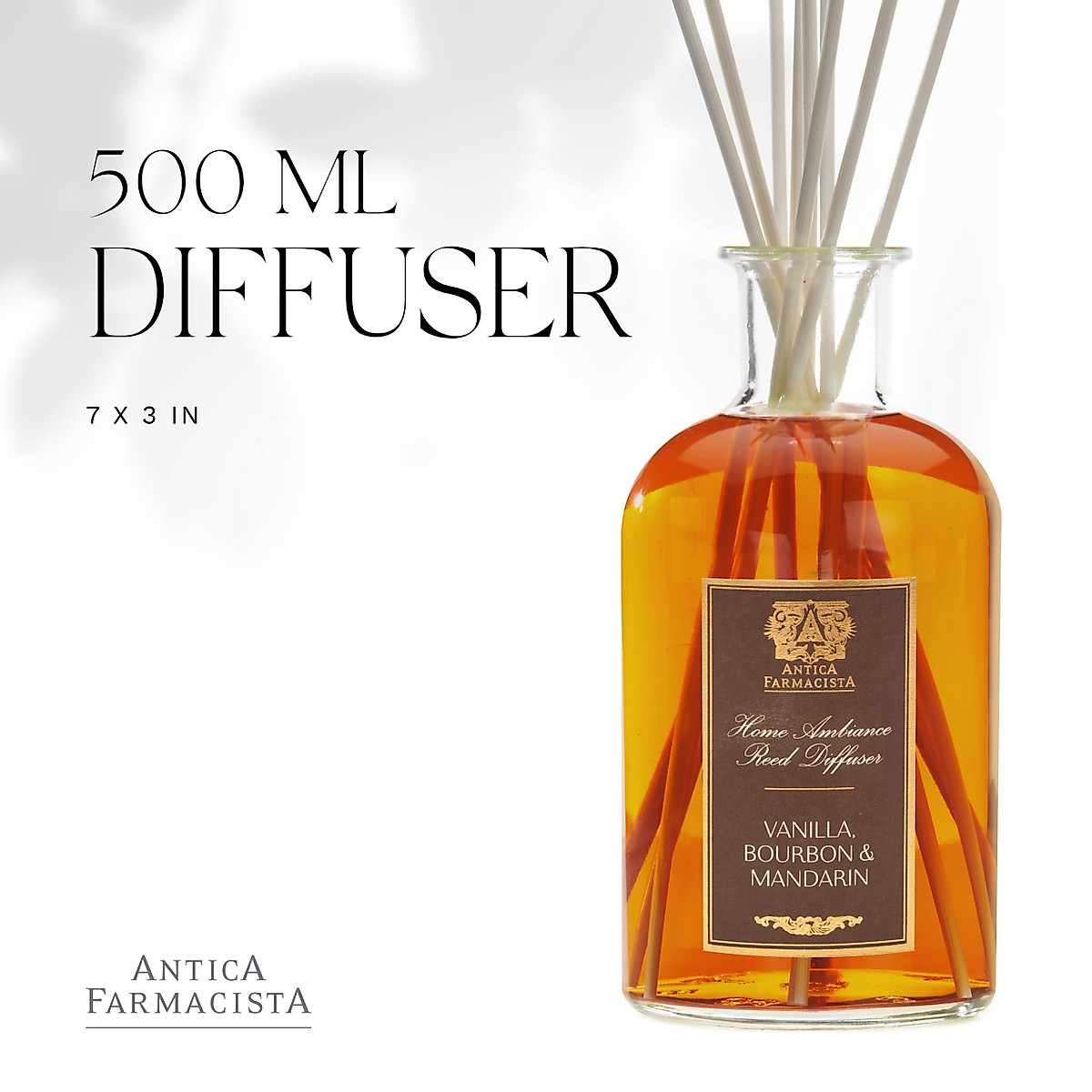 Antica Farmacista Home Ambiance, Vanilla, Bourbon and Mandarin, 16.9 Fl Oz