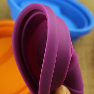 Silicone Drinking Lid Spill-Proof Cup Lids Reusable Coffee Mug Lids Coffee Cup Covers - White 6pcs