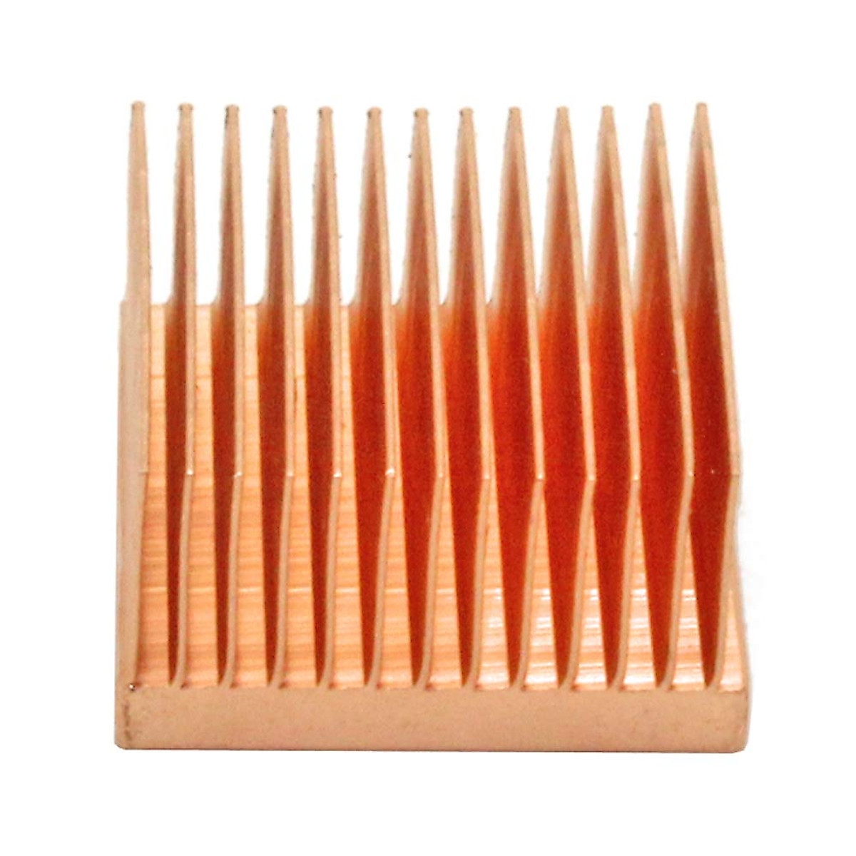 Pure Copper Heatsink 20x20x11mm / 0.79x0.79x0.43 inches for Electronic Chip Cooling