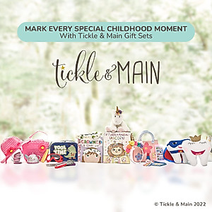 Tickle & Main 3-Piece Tooth Fairy Pillow for Girls & Boys - Includes Pocket Pillow, Dear Tooth Fairy Notepad & Photo Pouch - Kit for Kids 5-10 Years Old