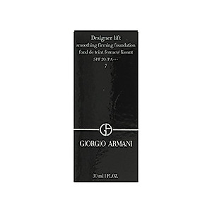 GIORGIO ARMANI Designer Lift Smoothing Firming Foundation Spf20, 7, 1 Ounce
