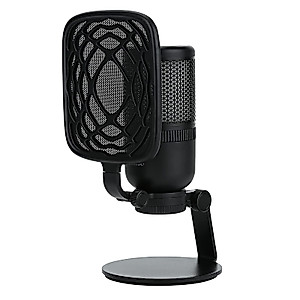 Asmuse Gaming PC USB Microphone, Podcast Condenser Mic with Boom Arm, Pop Filter, Mute Button for Streaming,Online Chat, RGB Computer Mic for PS4/5 PC Gamer YouTube