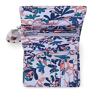 Kipling Pixi Medium Printed Organizer Wallet Dramatic Blooms