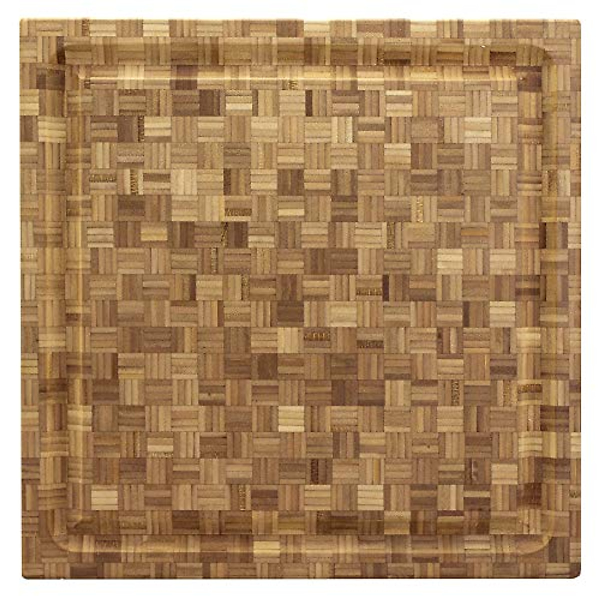 Totally Bamboo Pro Board Bamboo Carving and Cutting Board, 16" x 16" x 2"
