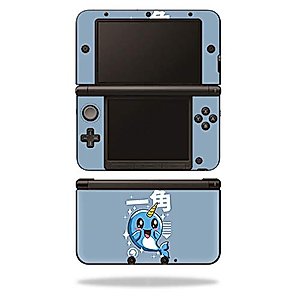 MightySkins Skin Compatible with Nintendo 3DS XL - Narwhal Kawaii | Protective, Durable, and Unique Vinyl Decal wrap Cover | Easy to Apply, Remove, and Change Styles | Made in The USA