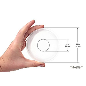 Milkelle Breast Shells, Milk Saver, Nursing Cups, Food Grade Silicone BPA-Free PP (Set of 2)