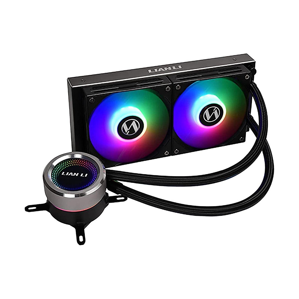 Lian-Li Galahad 240mm High Performance RGB CPU Water Cooler Black