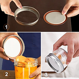 ZALSSKE Small Mason Jars, 8 Pack 4oz Glass Jars with Lids,Mini Mason Jars Removable Split Lid, Mini Canning Jars for Jelly Herbs Spice Honey Storage, Small Glass Jars Candle jars,