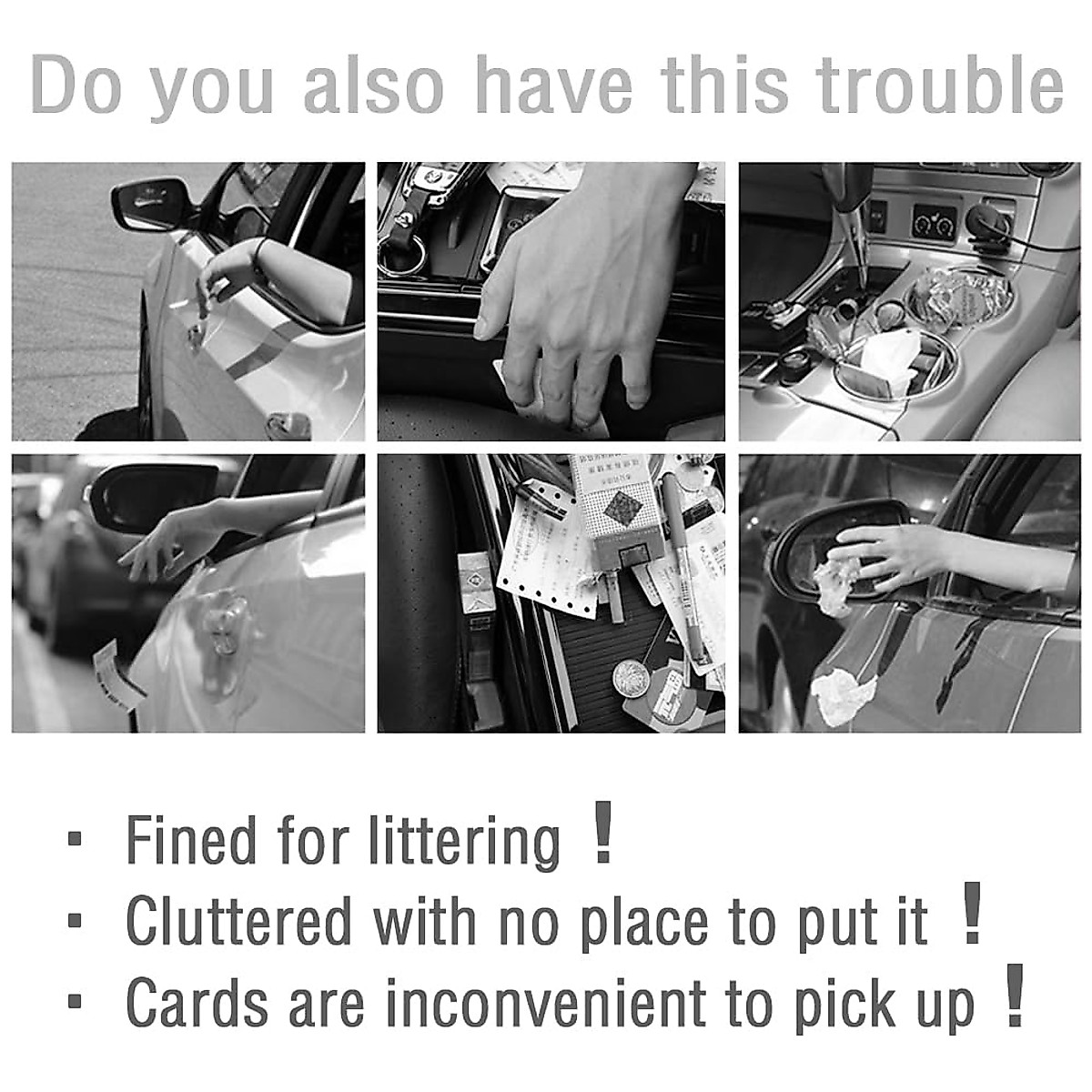 Hanging Cup Holder with 2 Kinds of Hooks,Multi-Function Car Cup Holder Organizer Car Seat Cup Holder for Drinks,Glasses Holder,Pen,Various Bits and Bobs (Brown)