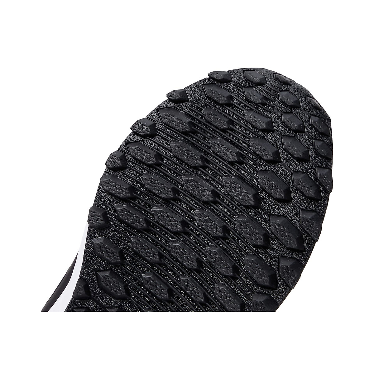 New Balance Kid's Fresh Foam 650 V1 Lace-up Running Shoe, Black/Metallic Silver/White, 5 Wide Big Kid