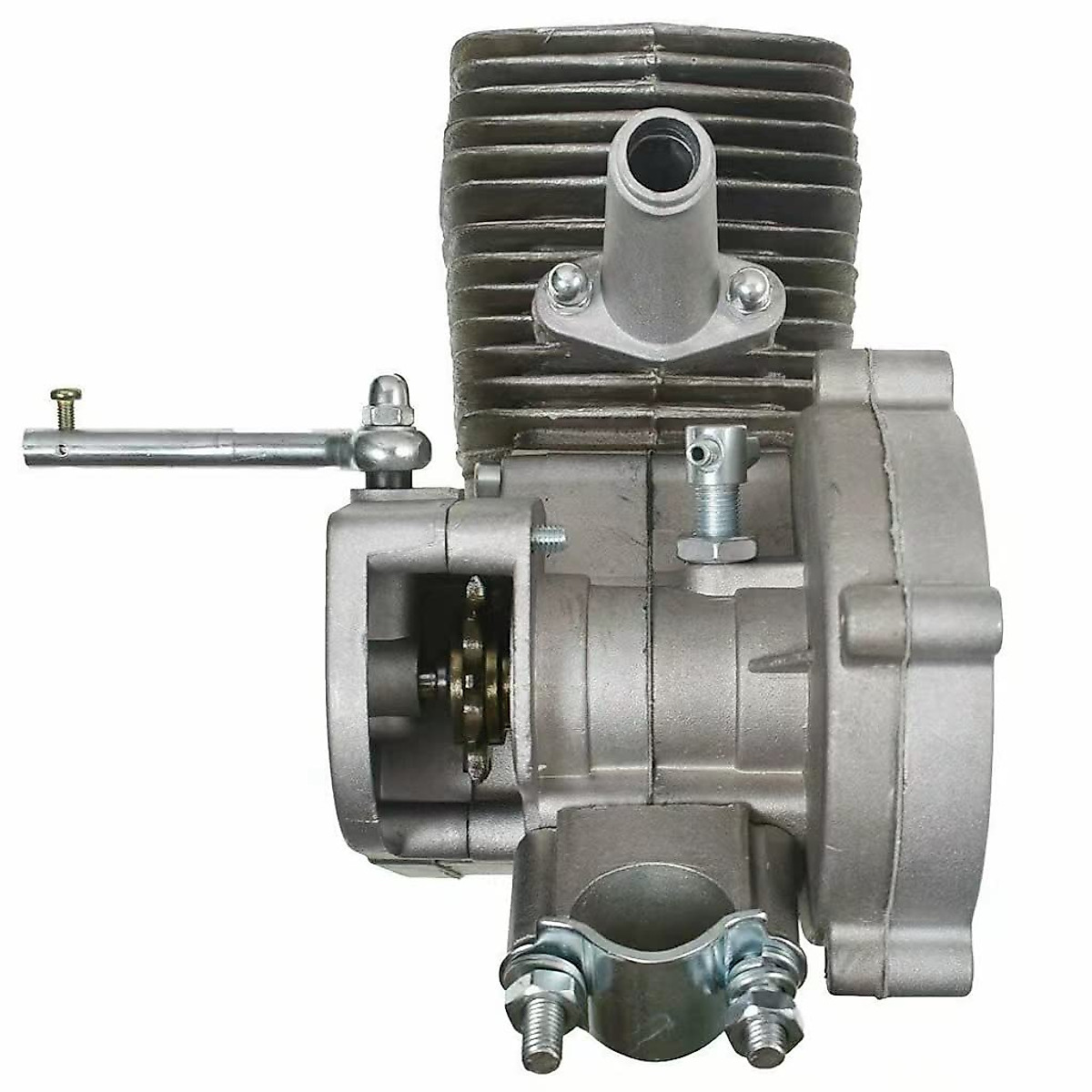 Frederimo Bicycle Motor Kit 100cc 2 Stroke Motorized Bicycle Engine Kit Air-Cooling Petrol Gas Motor Engine Kit Fit for 26 -28 Bikes 2022