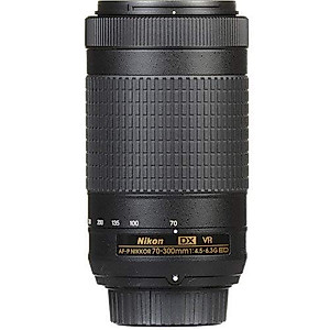Nikon AF-P DX NIKKOR 70-300mm f/4.5-6.3G ED VR Lens for Nikon DSLR Cameras (Renewed)