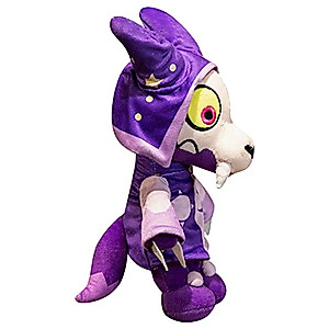 Weholmy Owl House King Plush Doll Plushie Halloween Cartoon Animal Stuffed Decoration Toys (Purple)
