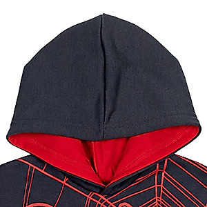 Marvel Spider-Man Miles Morales Little Boys Fleece Pullover Hoodie 6