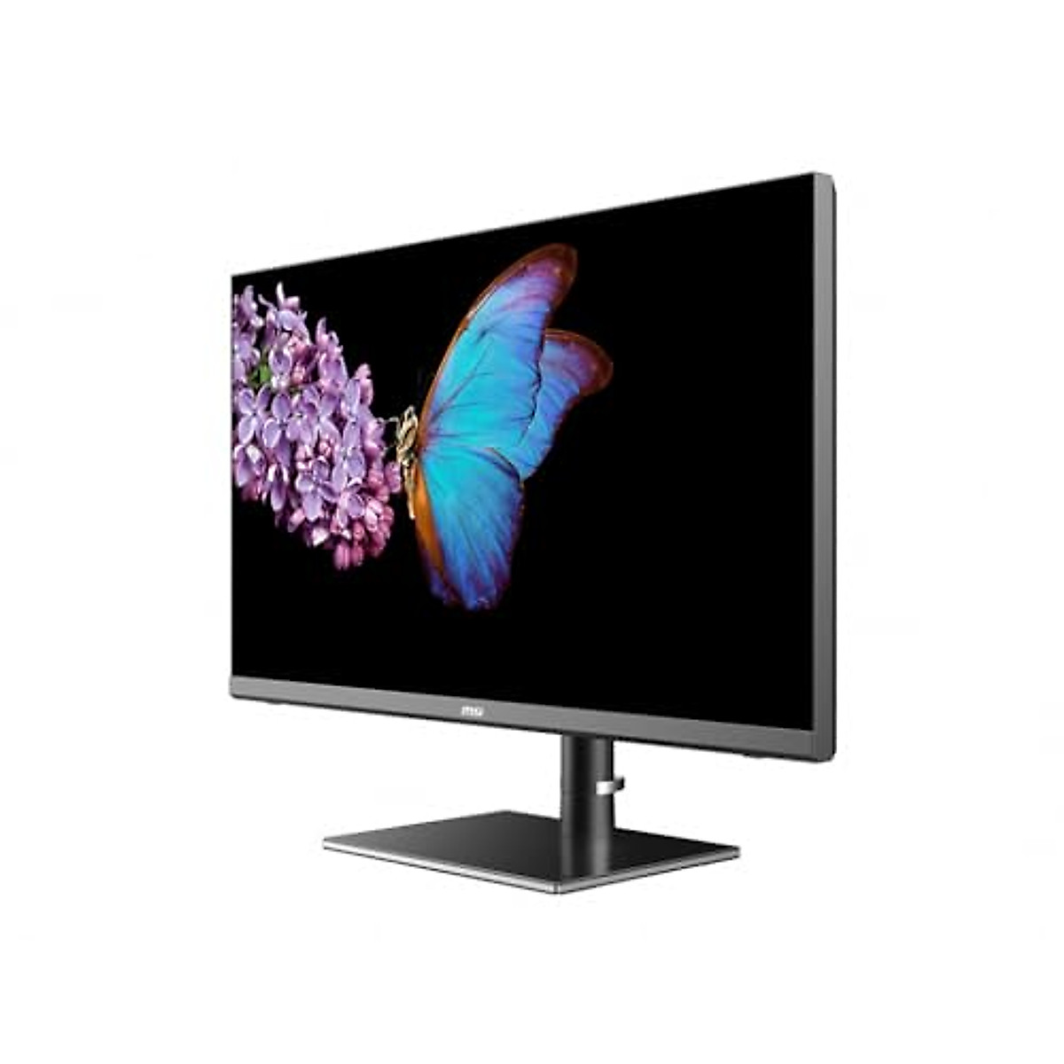 MSI Creator PS321QR 32" 2560 x 1440 WQHD 165Hz 1ms Response Time 16:9 Aspect Ratio VESA Certified Display HDR 600 Anti-Glare Tilt/Swivel/Height Adjustment Content Creation Monitor, Black