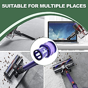 V11 animal Filters for Dyson Cyclone Series, Dyson V11 Torque Drive V11 Animal V11 Complete V11 Extra V15 Detect Vacuums, Compare to Part 970013-02