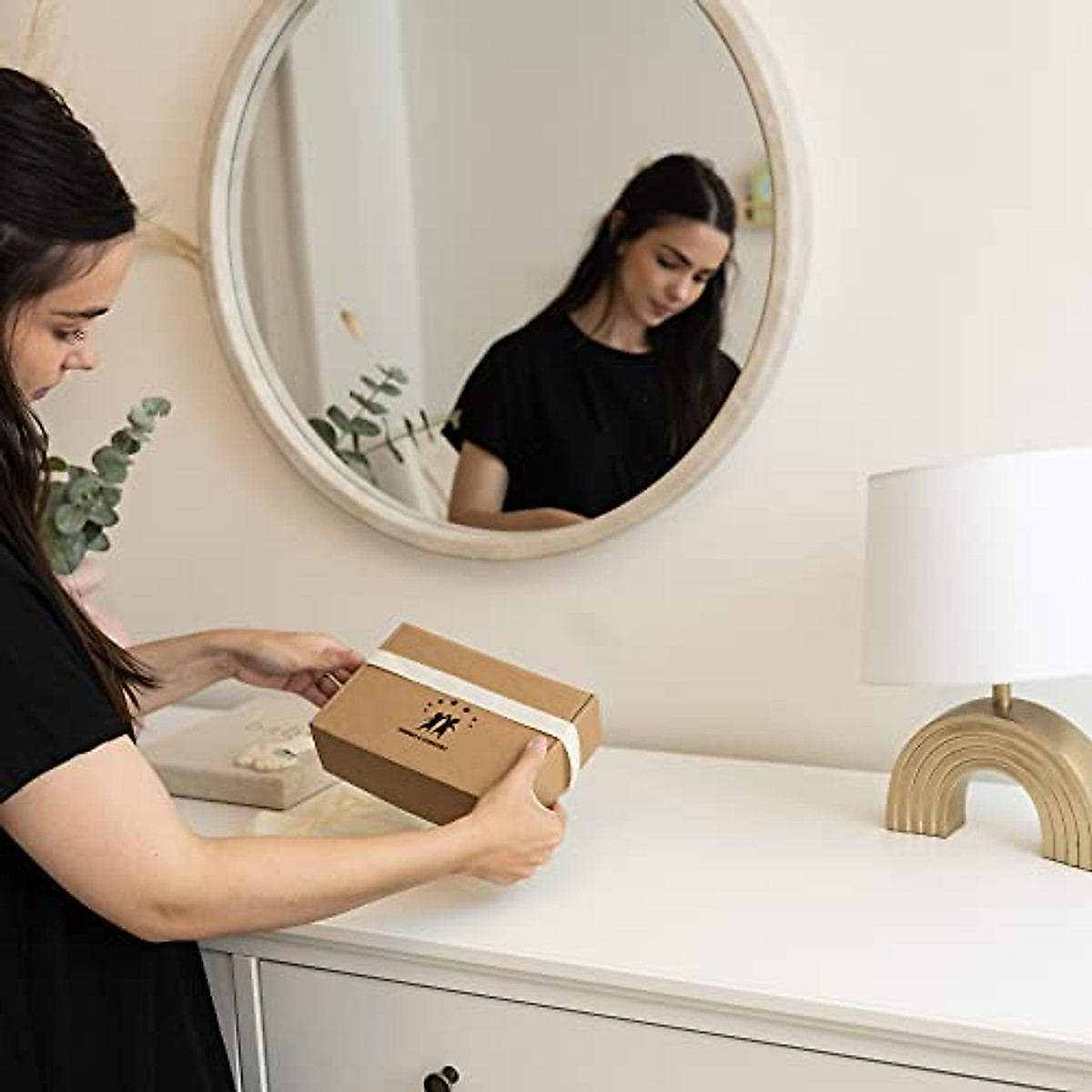 Baby Gifts Sets - Baby Closet Dividers for 0 to 24 Months, Baby Monthly Milestones, Numbers, Months Ideal for Baby Shower,Keepsake Bag for Nursery, Newborn Gift Set,Baby Nursery Decor