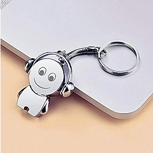 Novelty Cute Cartoon Flash Drive 64GB Thumb Drive Memory Stick for PS4/PC/Laptop/Computer/External Storage Data/Photo/Video(Silver-Smile)