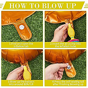 16 Pieces Softball Mylar Party Balloons 18 Inch Ball 20 Inch Glove Foil Balloons Sports Theme Softball Party Favors Softball Decorations Softball Birthday Party Supplies for Athletic Gifts Photo Props