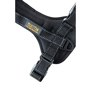 Mighty Paw Vehicle Safety Dog Harness - Adjustable Straps - Soft Padding - No Pull Front Leash Attachment - Padded Car Harness for Dog Vehicle Safety - Comfortable Dog Harness for All Dog Breeds