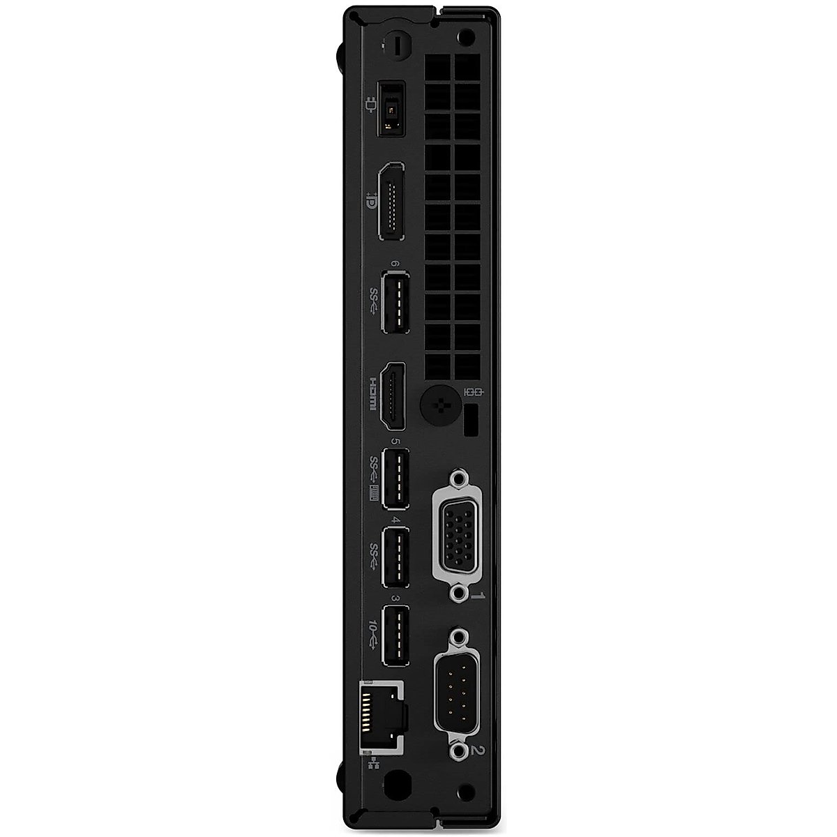 Lenovo ThinkCentre M70q Tiny 1L Business Desktop Computer, Intel Hexa-Core i5-10400T up to 3.6GHz (Beat i7-8750H), 8GB DDR4 RAM, 256GB PCIe SSD, WiFi 6, Bluetooth 5.1, Windows 10 Pro, 64GB Flash Drive