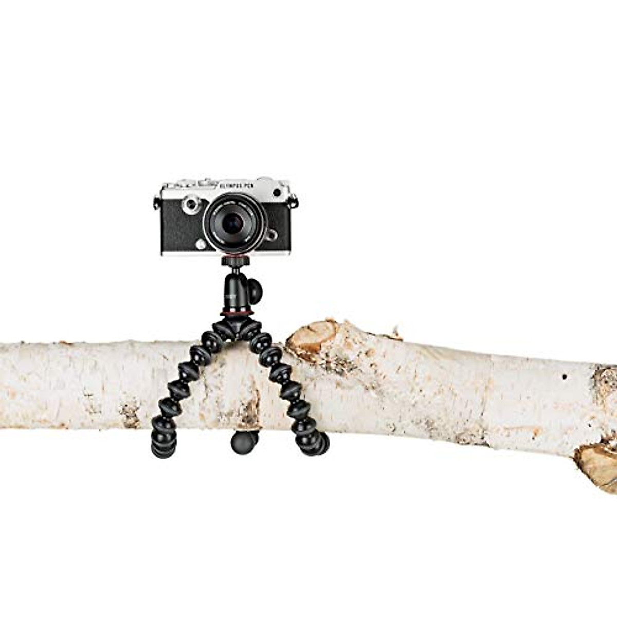 Joby JB01503 GorillaPod 1K Kit. Compact Tripod 1K Stand and Ballhead 1K for Compact Mirrorless Cameras or Devices up to 1k (2.2lbs). Black/Charcoal.