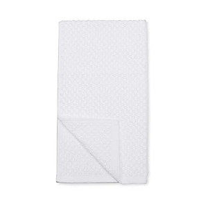 Amazon Basics 100% Cotton Terry Kitchen Dish Towels, Popcorn Texture, 8 Pack, White, 28"L x 16"W