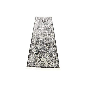 Unique Loom Baracoa Collection Area Rug - La Cabana (2' 2" x 6' 1" Runner, Fume Gray/ Brown)