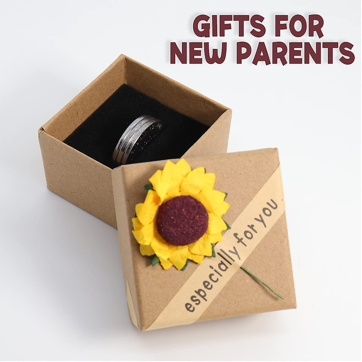 Byhoo New Parents Gifts Decision Coin 3 PCS for Mom and Dad, First Time Parents Decide the Baby Diaper Change, Decision Tools for Mommy & Daddy, Funny Baby Gifts for Father and Pregnant Mother