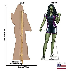 Advanced Graphics She-Hulk Cardboard Cutout Standup - Marvel's She-Hulk (TV Series)