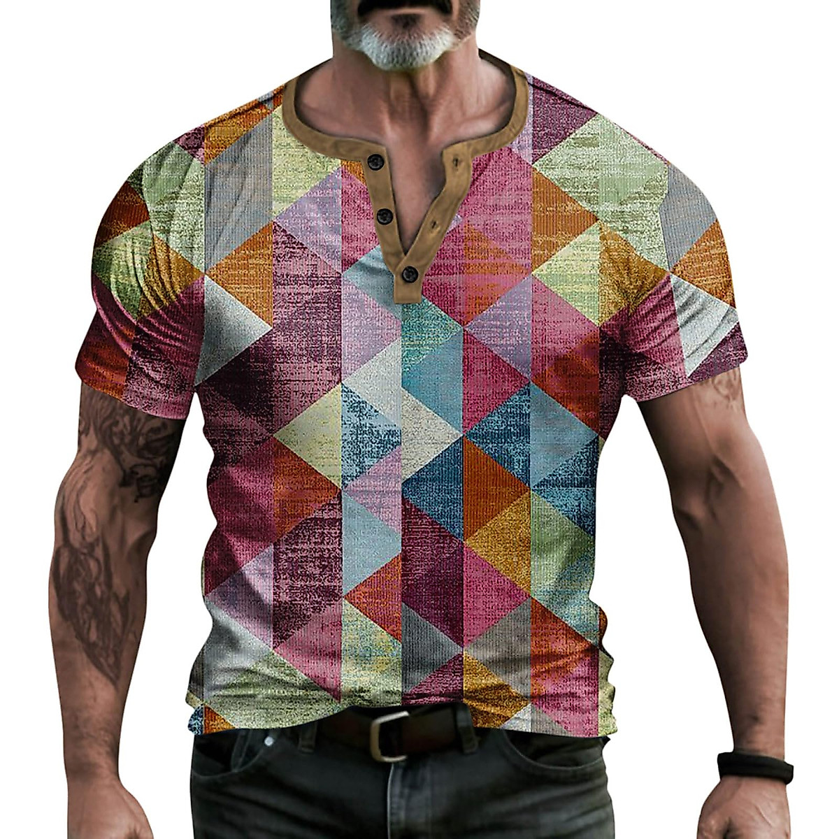 Men's Tee Short-Sleeved V-Neck Athletic T-Shirt Teen Shirts Men Laufshirt 2 Shirts T Shurts Bluse Chronicles Shirt T-Shirt Cotton MGK Shirts for Men（4-Light Purple,4X-Large）