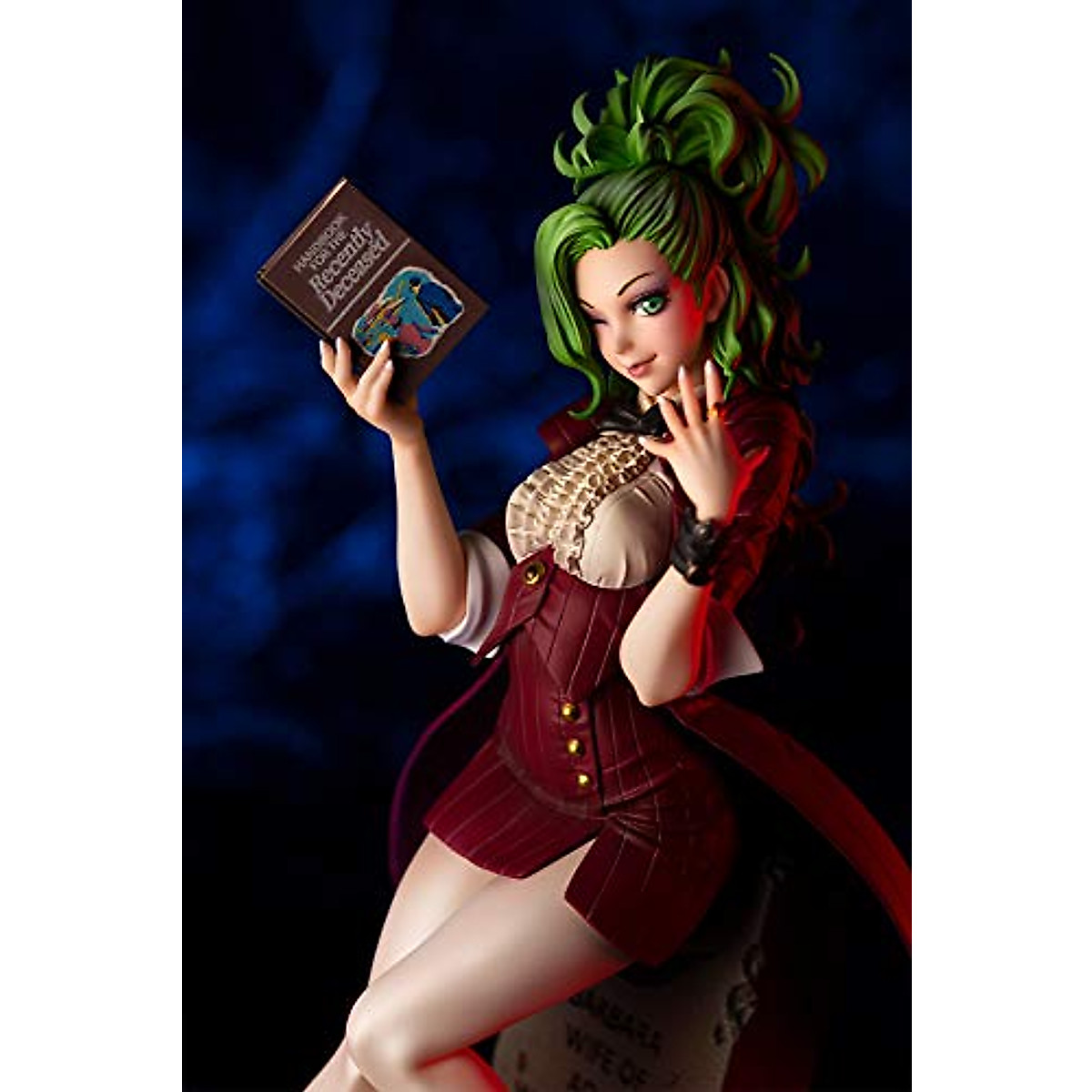 Kotobukiya Beetlejuice (Red Tuxedo Limited Version) Bishoujo Statue, Multicolor