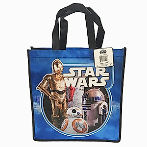 Star Wars R2D2, C3PO, & BB8 Themed, Reusable Tote Bags for Kids, Teens, and Adults! Great for parties, birthdays, field trips, school activities, and so much more!