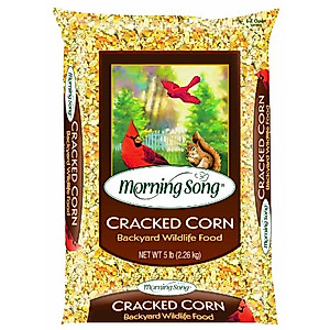 Morning Song 11973 Cracked Corn Wildlife Food, 5-Pound