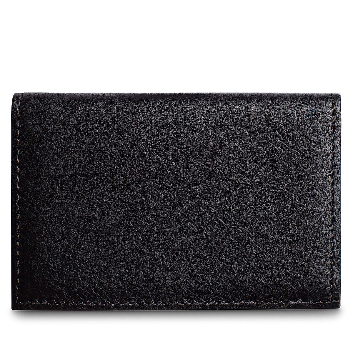 Bosca | Men’s Calling Card Case Wallet in Nappa Vitello Italian Leather