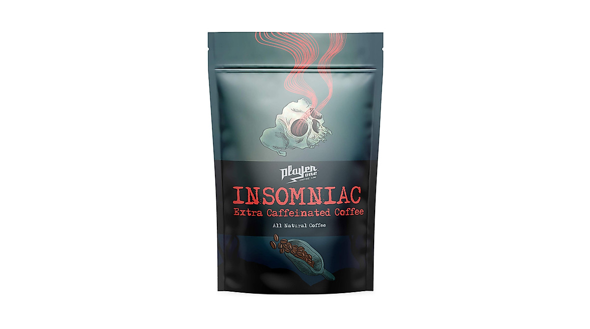 Insomniac Extra Caffeine Coffee - The Strongest Coffee in the World