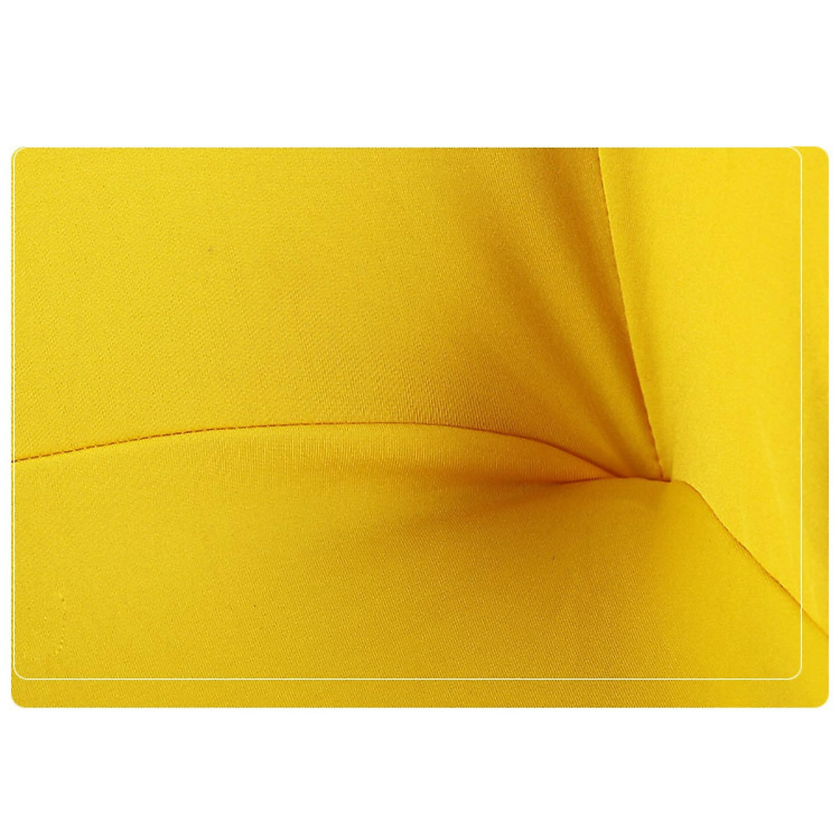 Gydream Stretch Garden Chair Cover,Solid Spandex Lawn Patio Furniture Cover,Deep Seat Dining Chair Covers for Patio Garden Beach Chair (White,85x57x50cm(33x22x20inch))