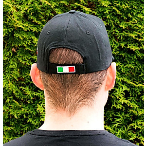 Italia Embroidered Baseball Cap - Italy Collection of Italian Pride Products at PSILoveItaly – Colorful Italian Hat
