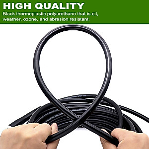 WEST BAY Sewer Jetter Kit 50FT for Pressure Washer, 5800PSI Drain Cleaner Hose 1/4 Inch NPT, Corner, Rotating & Button Nose Sewer Jetting Nozzle with Spanner Waterproof Tape Pearl Corsage Pin