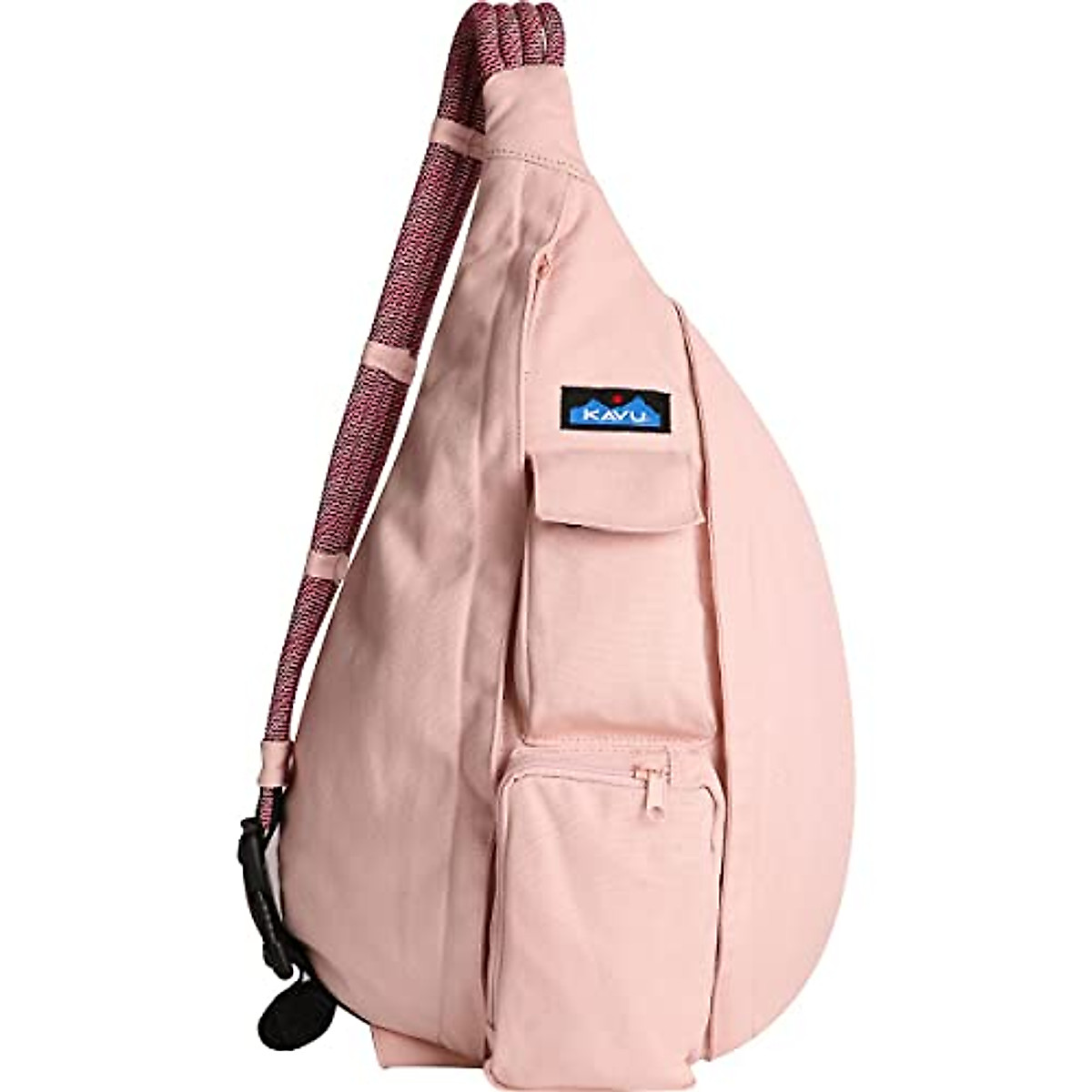 KAVU Rope Bag - Sling Pack for Hiking, Camping, and Commuting - Rosewater