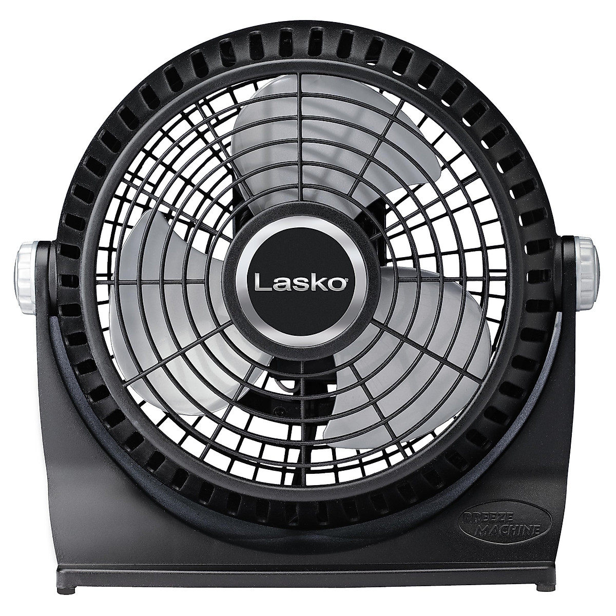 Lasko Breeze Machine Pivoting Floor/Table, 2-Speed, Black (507) Household Fans