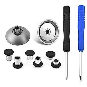 Thumb Stick, High Accuracy Canvas Cloth Case 3 Pairs Fast Reactions Joystick Button Replacement for Replacement for for Game Console