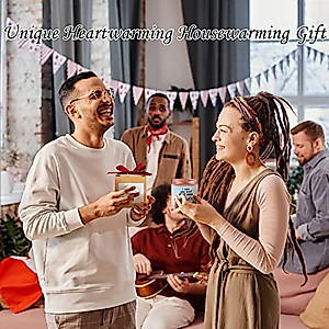 I Wish You Lived Next Door Lavender Scented Candles (4 oz), Friendship Gifts, Birthday Gifts for Women, Mothers Day Gifts - Best Gifts for Housewarming, All-Natural Soy Candles Gifts for Women