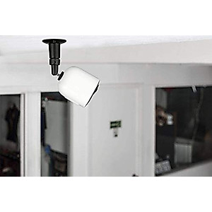 Wasserstein Adjustable Indoor/Outdoor Security Metal Wall Mount Compatible with Arlo Pro/Pro 2/Pro 3/Ultra/Ultra 2, & Others - Ring Stick Up Cam Battery, eufyCam E/2C (2 Pack, Black)